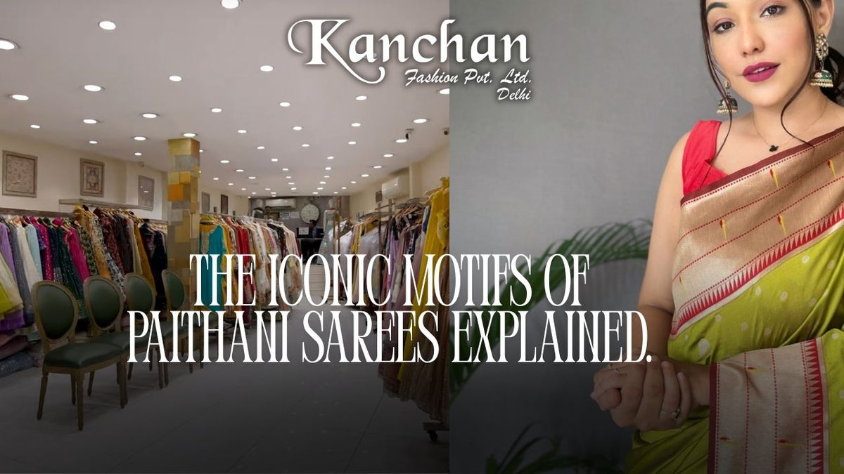 The Iconic Motifs of Paithani Sarees Explained.