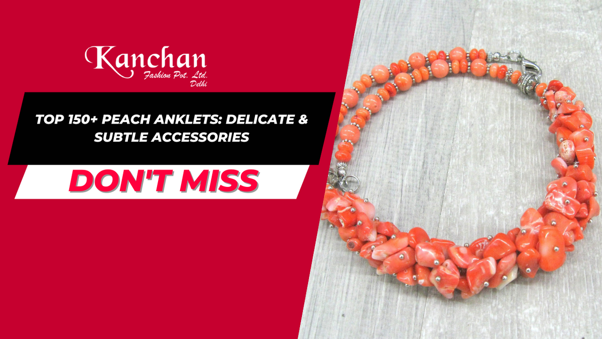 Top 150+ Peach Anklets: Delicate & Subtle Accessories