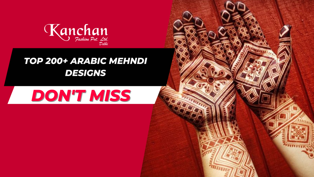 Top 200+ Arabic Mehndi Designs - Arabic Mehndi Designs